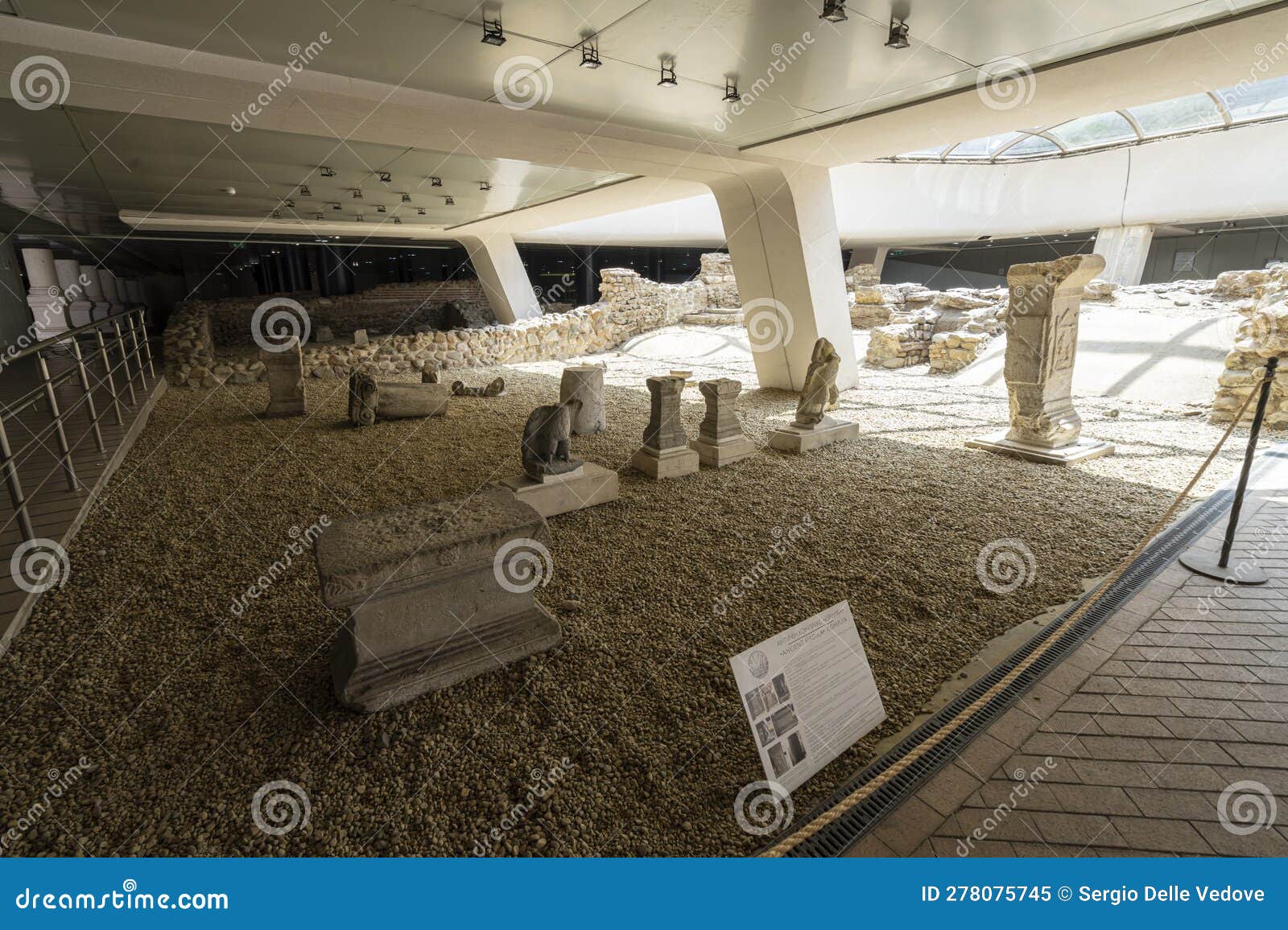 Archaeological Complex of Ancient Serdika in Sofia, Bulgaria Editorial ...