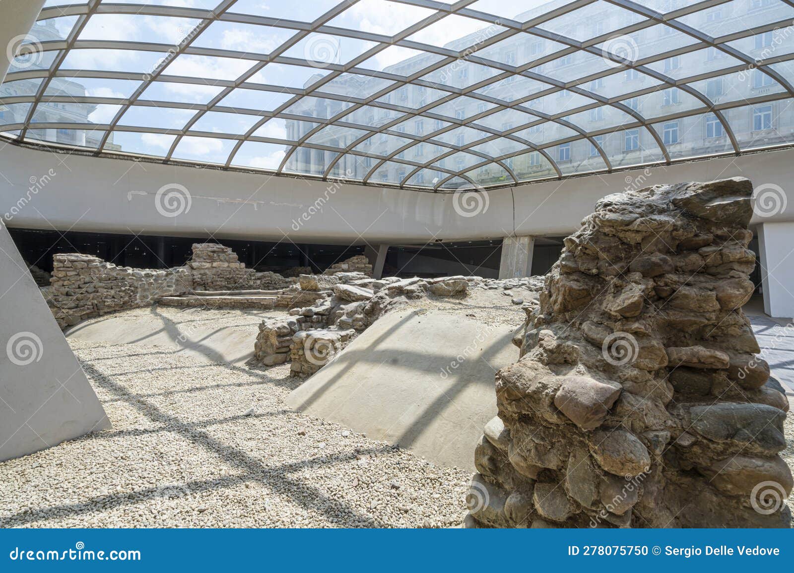 Archaeological Complex of Ancient Serdika in Sofia, Bulgaria Editorial ...