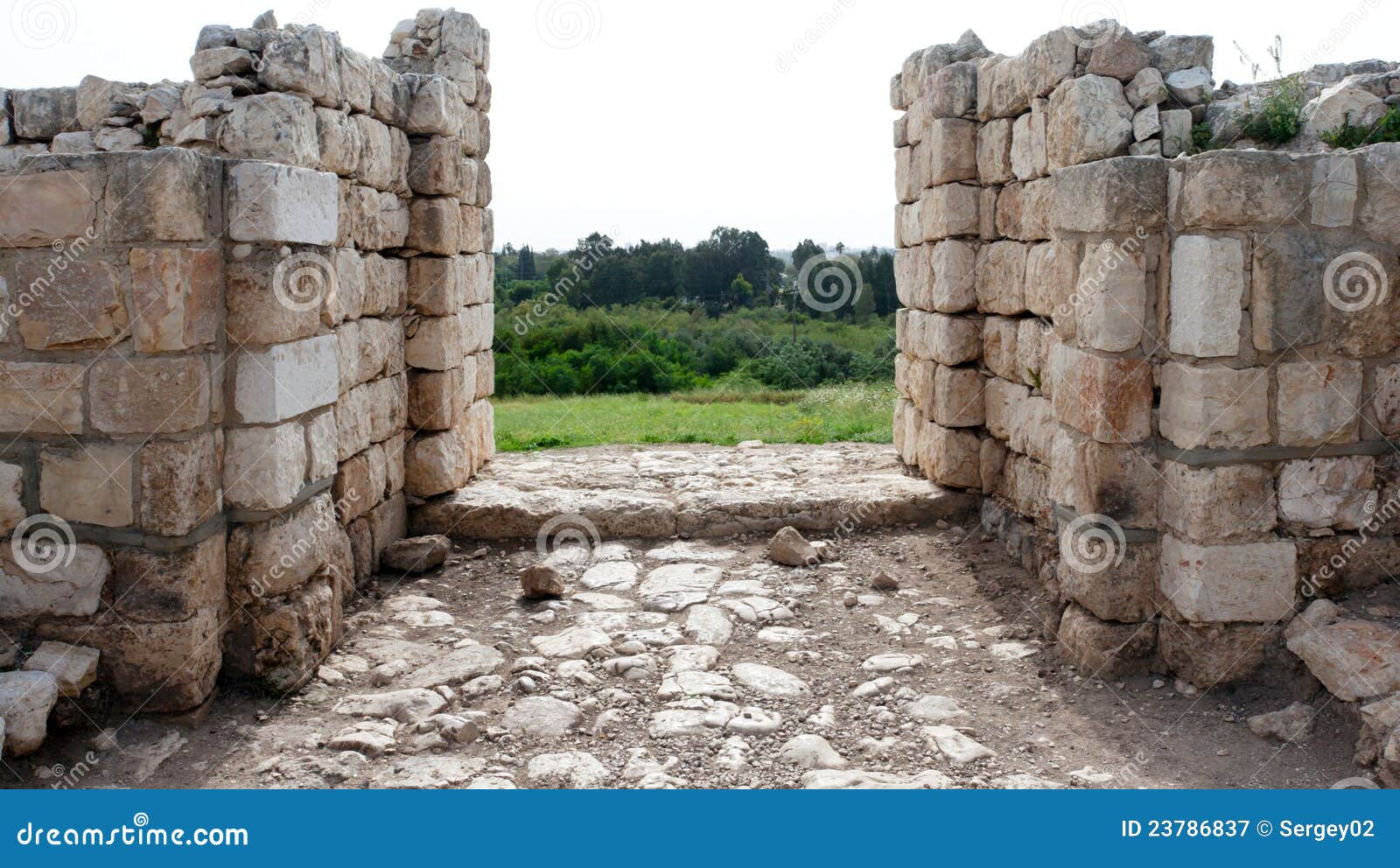 Archaeological excavations stock image. Image of roman - 23786837