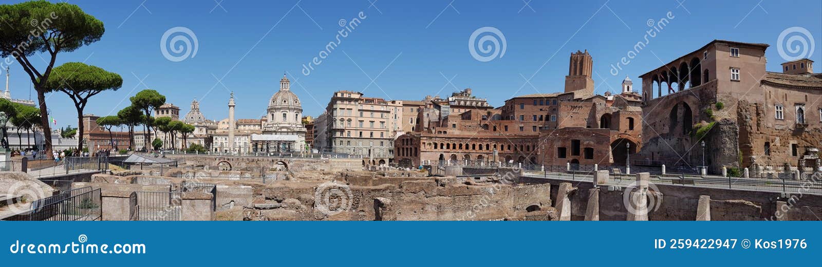 Archaeological Excavations In The City Of Rome Stock Image Image Of