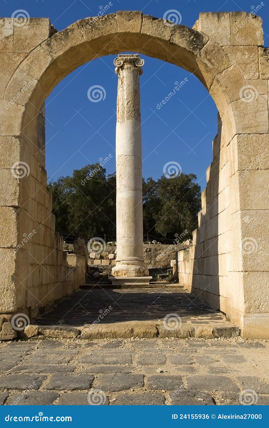 Archaeological Excavations ,Israel Stock Photo - Image of culture, park ...