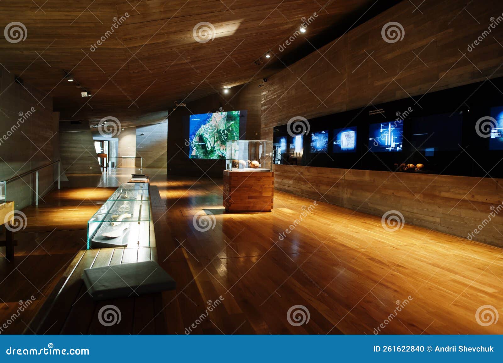 Archaeological Items Put on Display Inside Museum Editorial Image ...