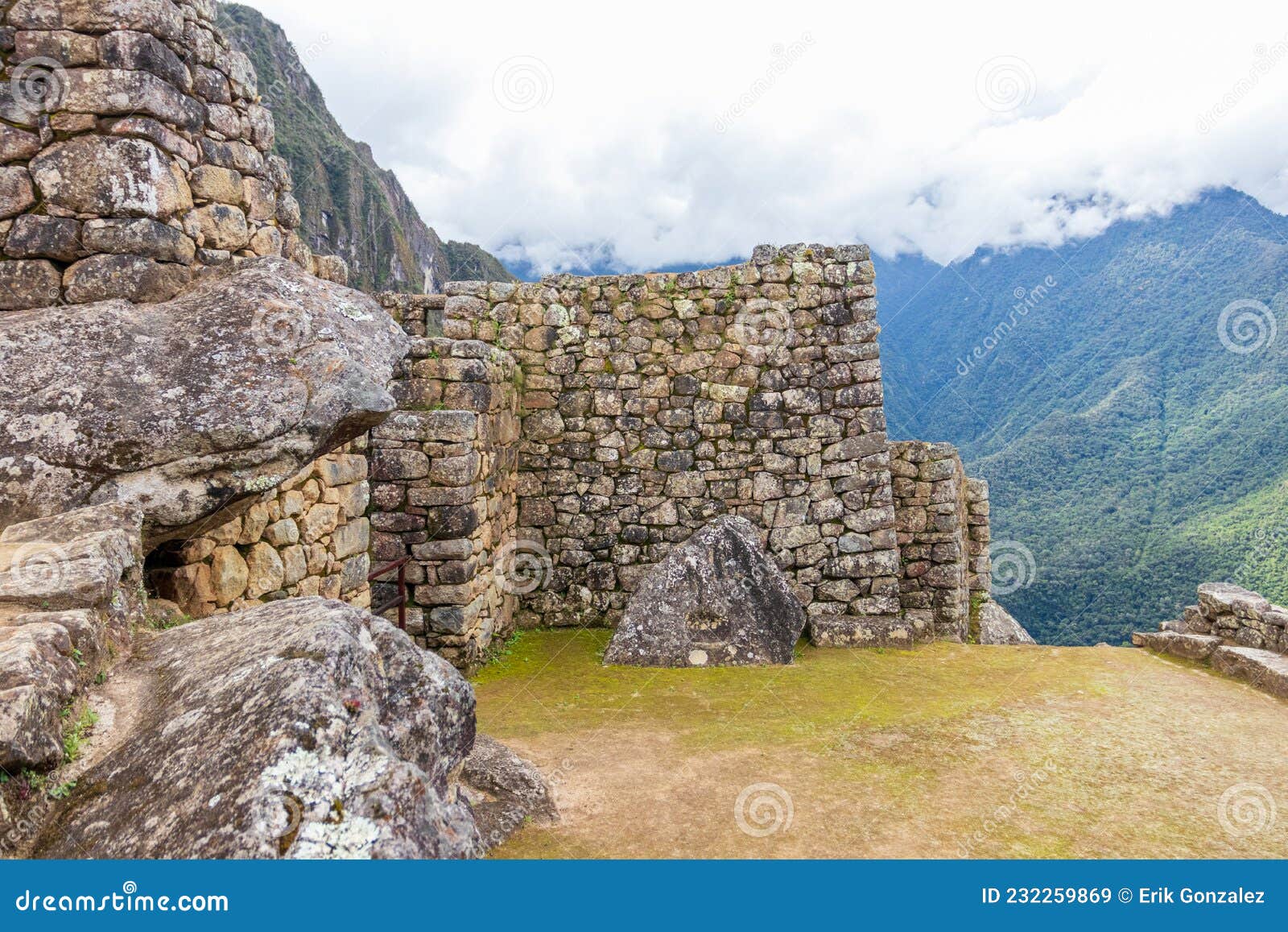 Archaeological Remains of Machu Picchu Located in the Mountains of ...