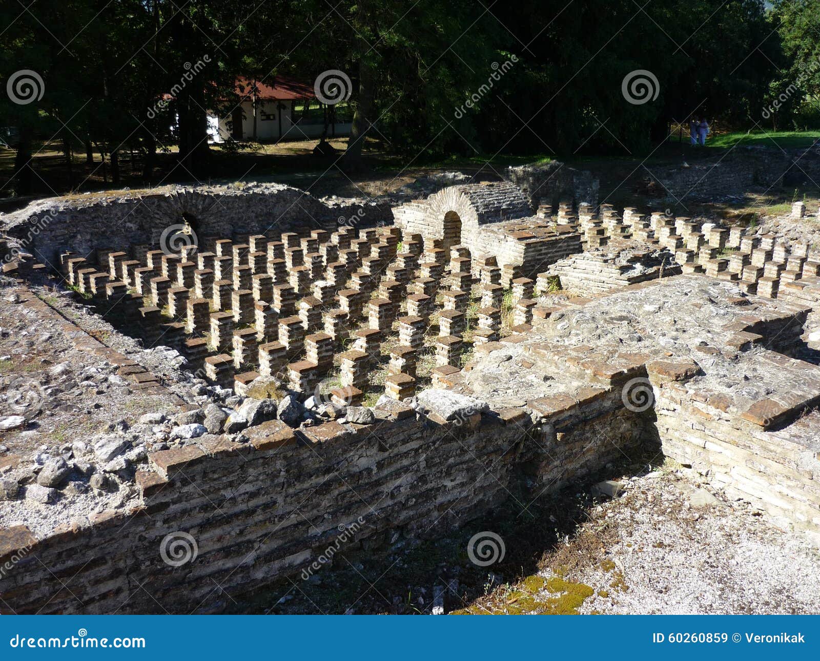 The Archaeological Site of Ancient Dion, Greece Stock Image - Image of ...