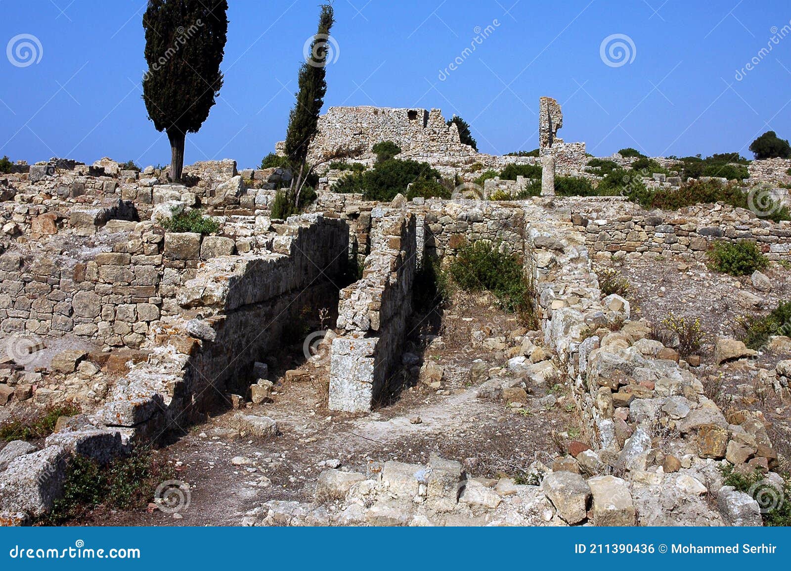 The Archaeological Site of Lixus Stock Photo - Image of tranquility ...