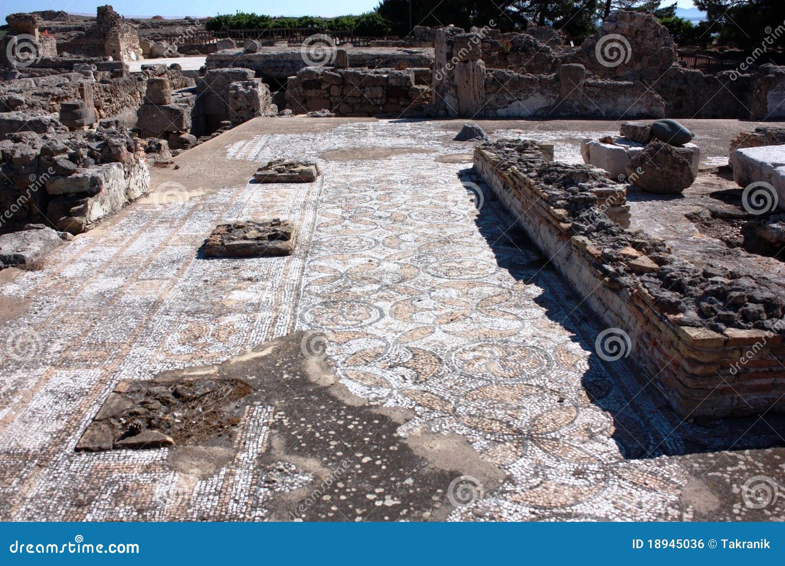 Archaeological Site of Nora. Stock Photo - Image of stone, history ...