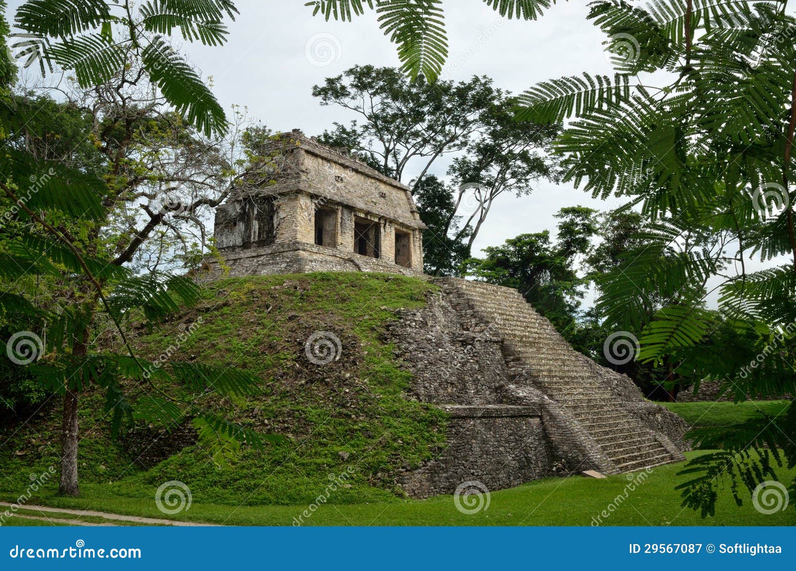 Archaeological Structure in the Form of a Pyramid in the Ancient Stock ...
