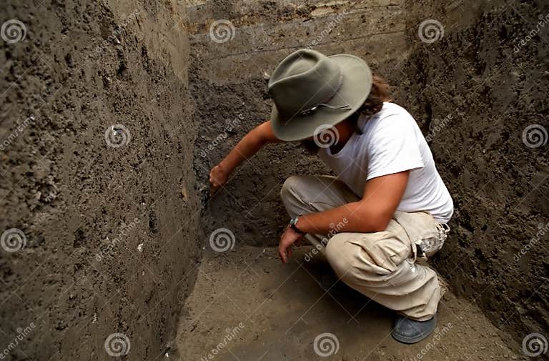Archaeologist stock photo. Image of archaeologcal, architectural - 834910