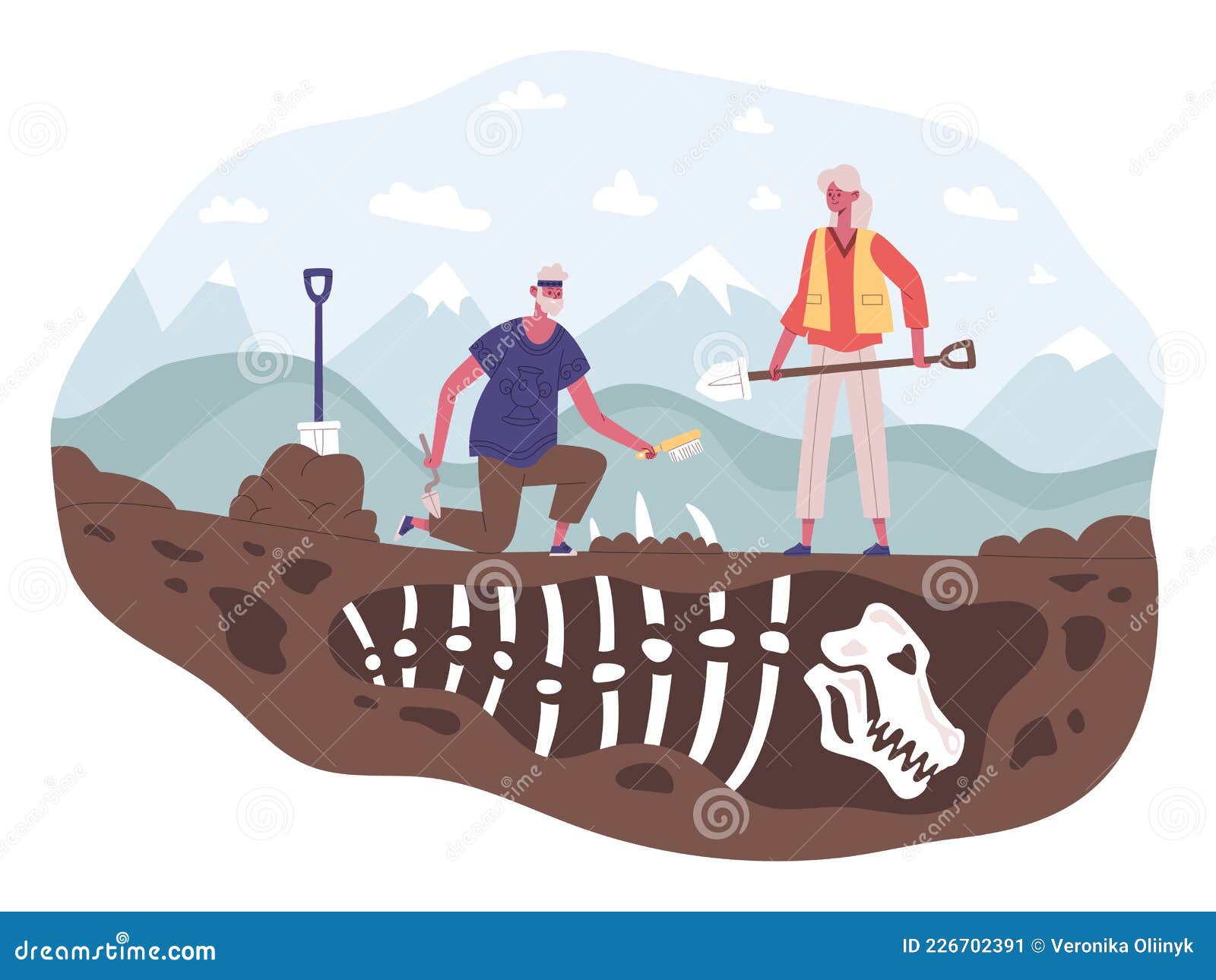 Discovering Prehistoric Stone Etchings In Caves Royalty-Free Stock ... Discovering Prehistoric Stone Etchings In Caves Royalty-Free Stock ...
