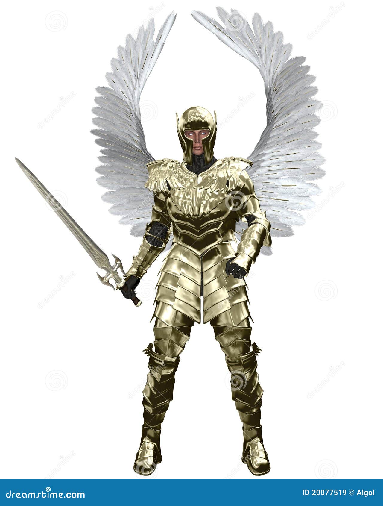 Angel Armor Tattoo