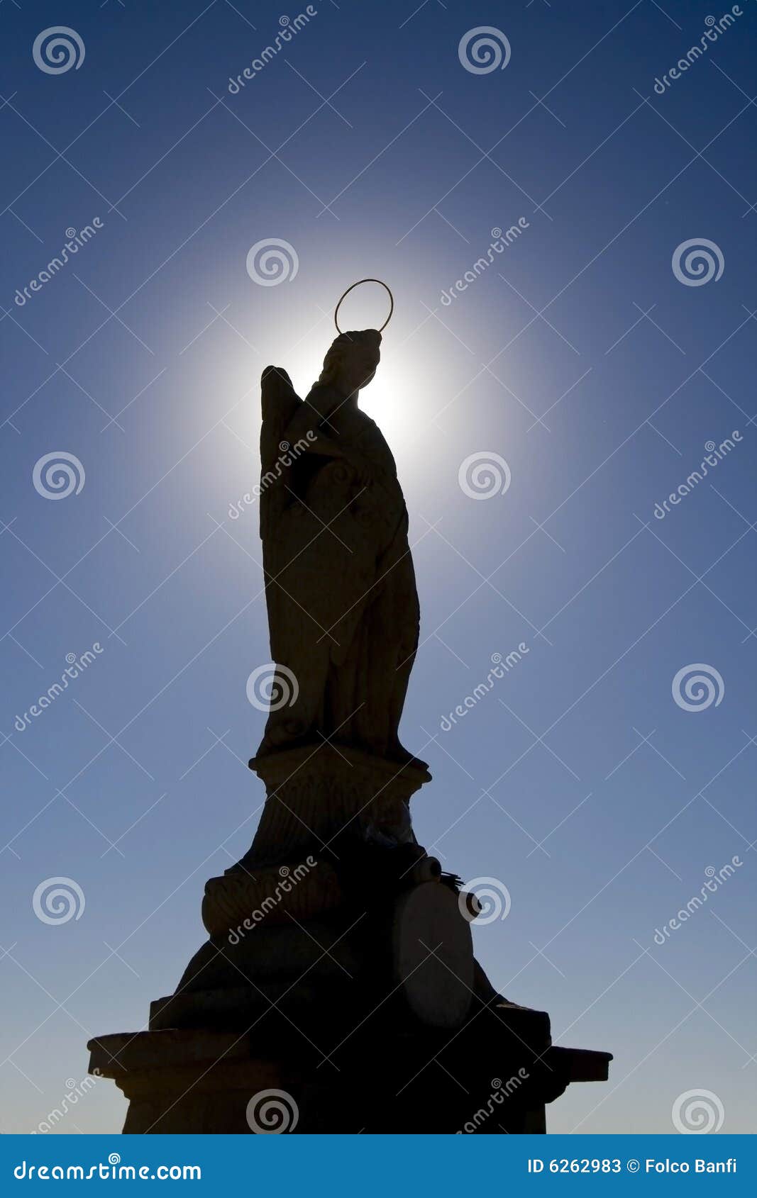 Archangel Raphael and the Light Stock Image - Image of tribute ...