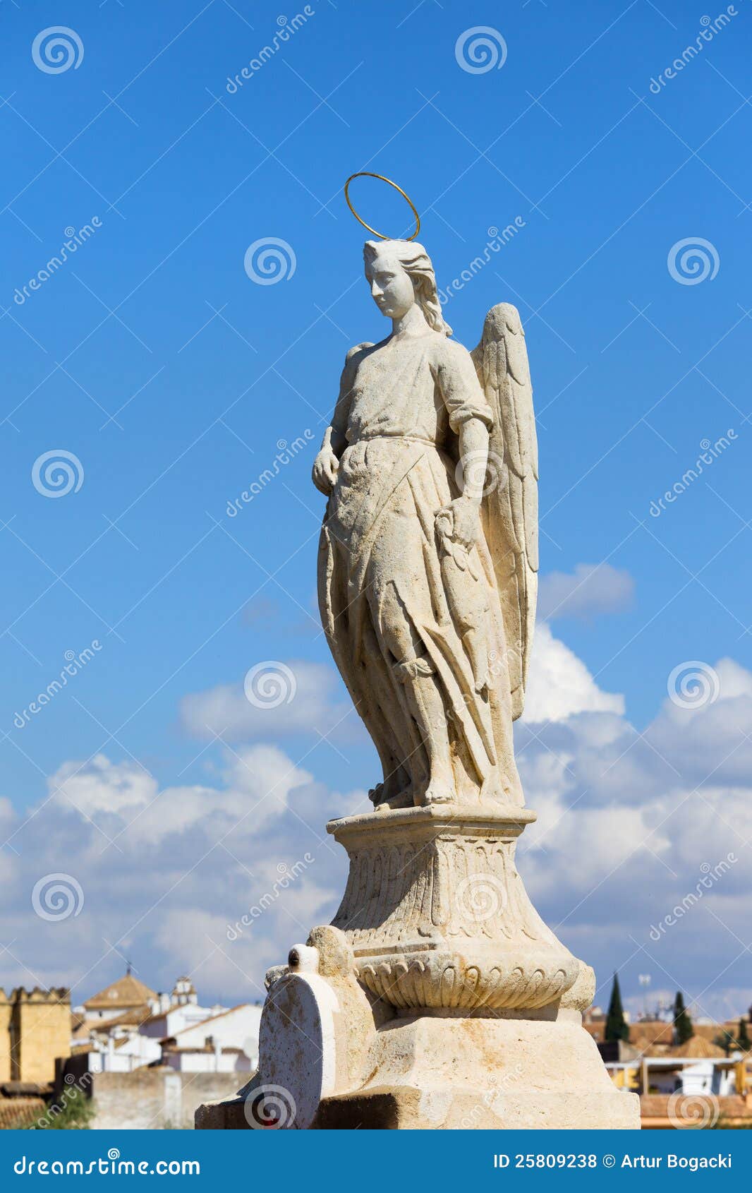 Archangel Raphael Statue