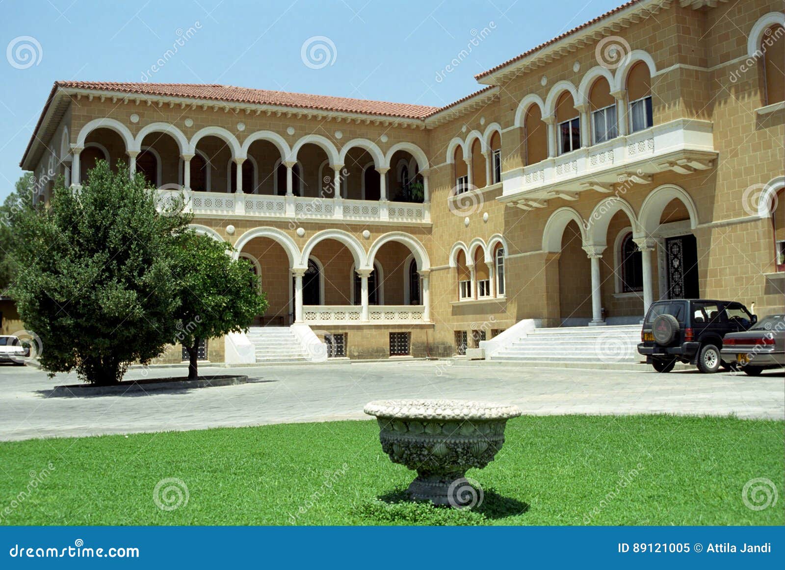 Archbishop Palace, Nicosia, Cyprus Editorial Image - Image of ...