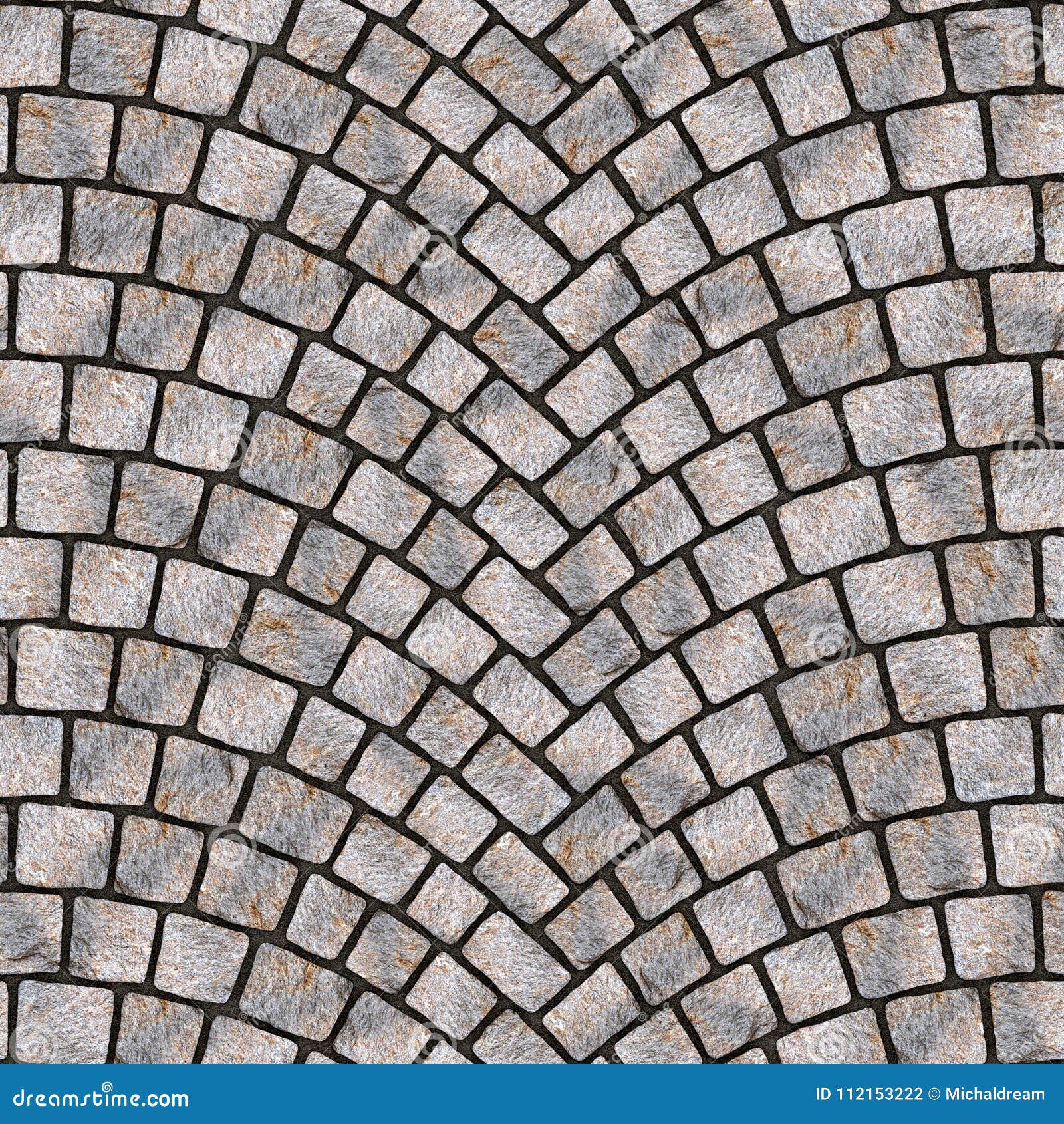 Arched Cobblestone Pavement Texture 031 Royalty-Free Stock Image ...