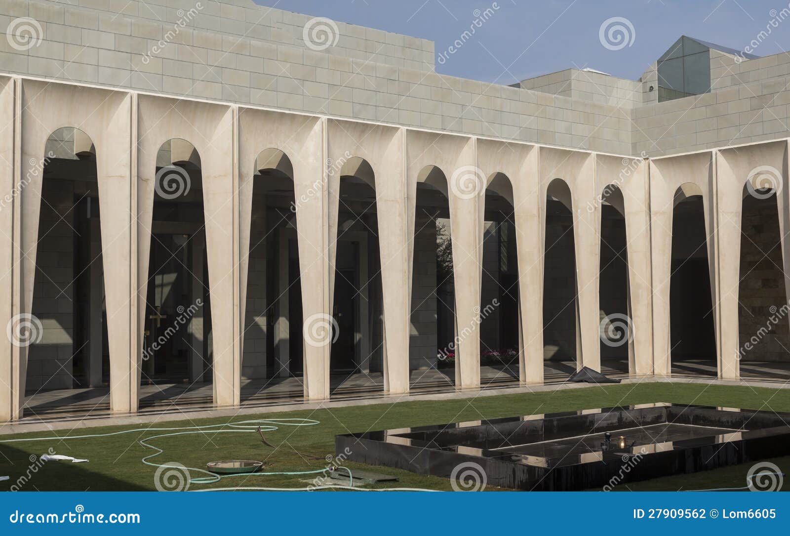 Arched corridor2 stock photo. Image of church, arches - 27909562