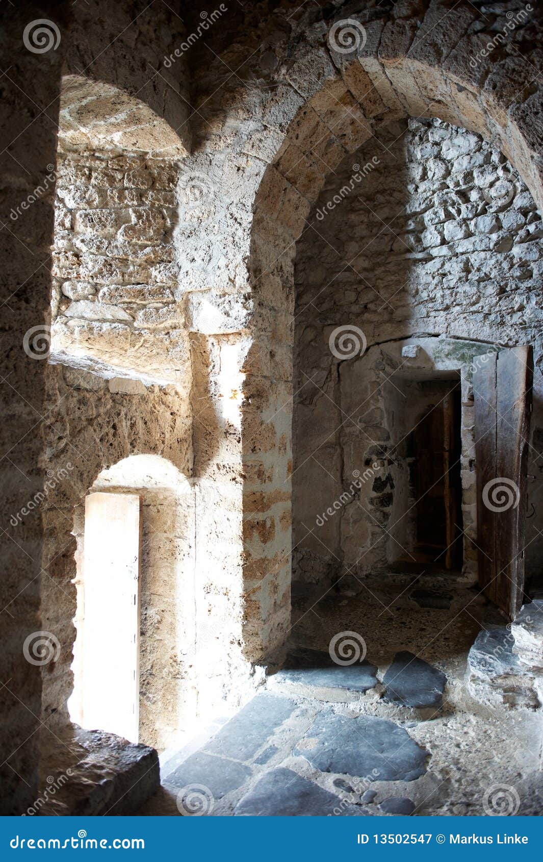 Arched Doorway in a Medieval Castle Editorial Photography - Image of ...