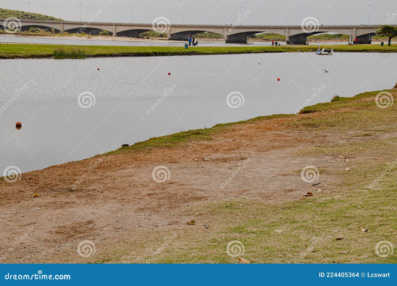 Arched Motorway Bridge Over Durban`s Umgeni River Stock Photo - Image ...