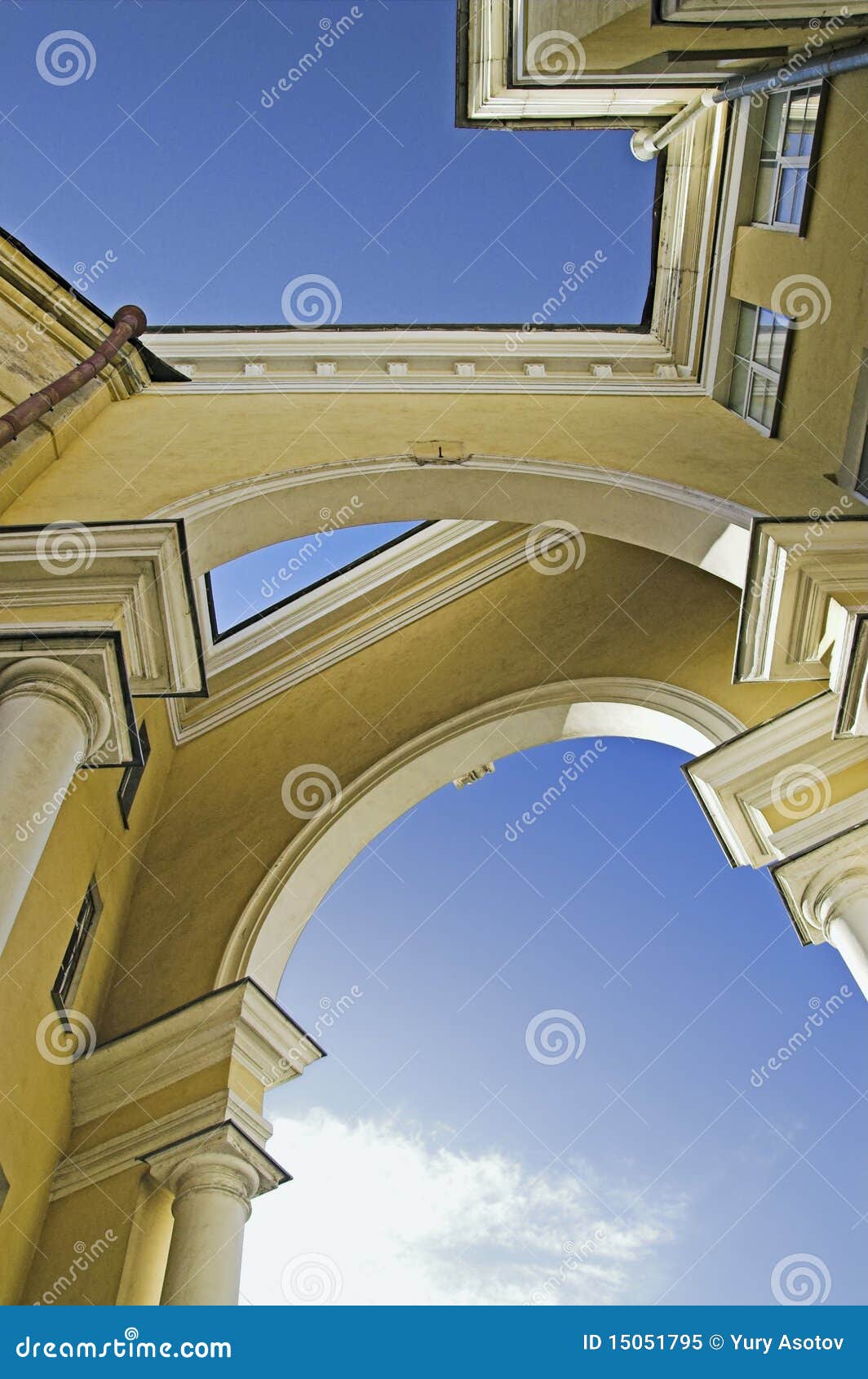 Arched old building stock image. Image of dome, entrance - 15051795