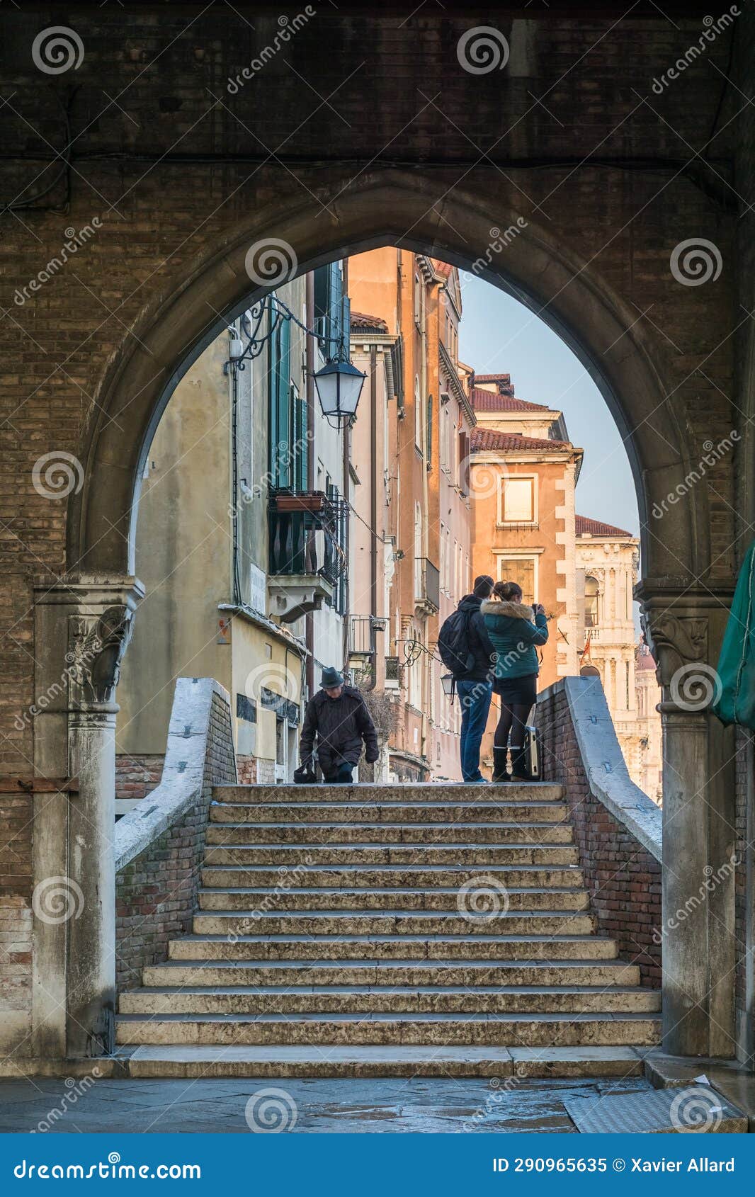 Arched Passageway in Venice, Italy Editorial Image - Image of ...