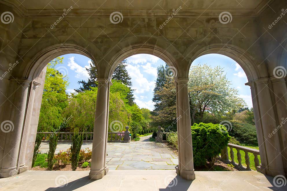 Arched Portico stock photo. Image of architectural, landmark - 19563382