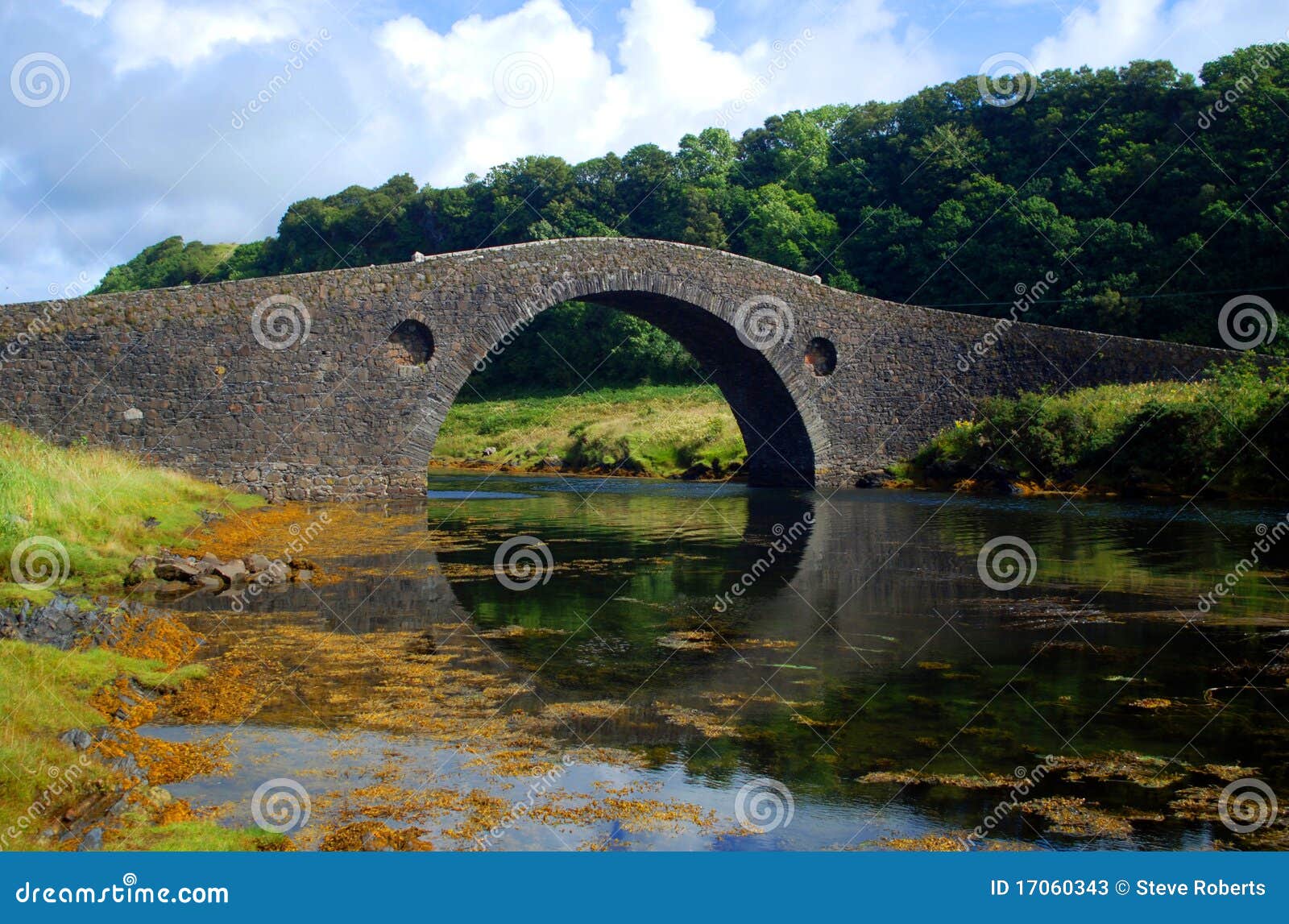 Arched Stone Bridge Stock Photos - Image: 17060343