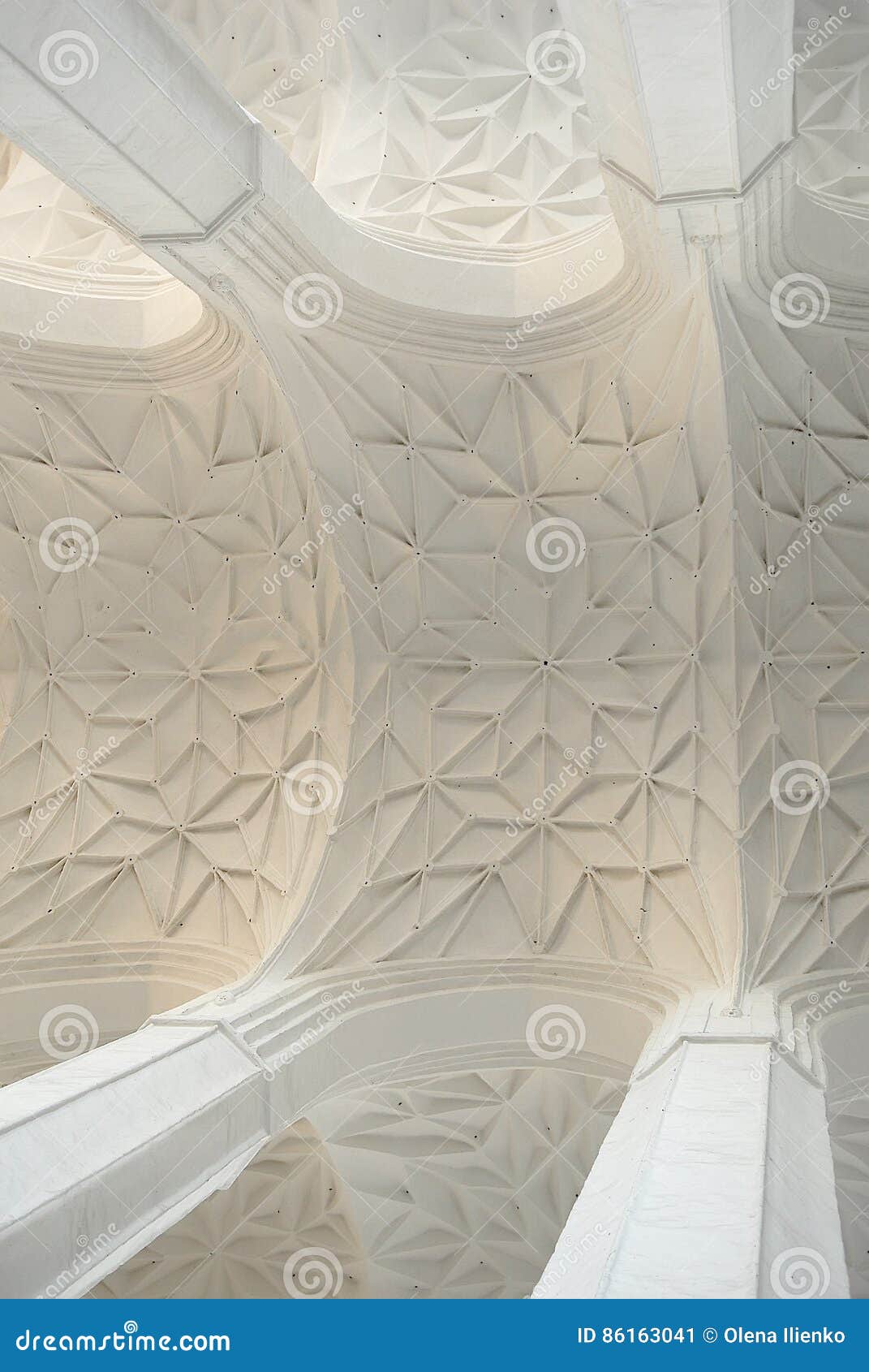 Arched vault ceiling stock image. Image of ornate, ceiling - 86163041
