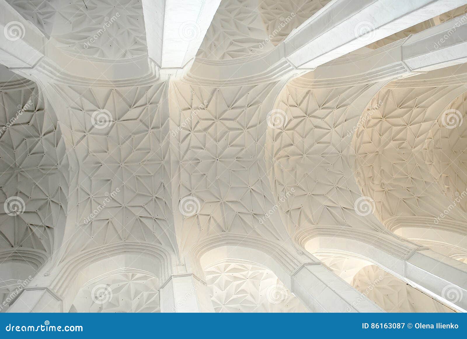 Arched vault ceiling stock image. Image of classic, arch - 86163087