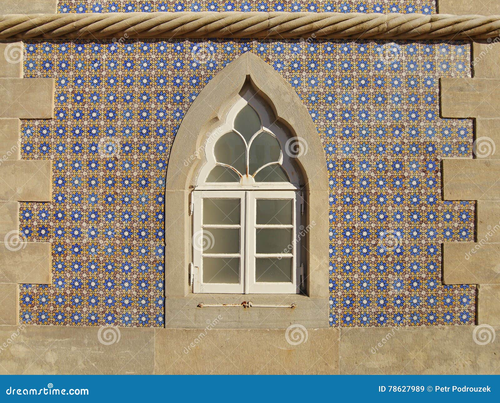 Arched window stock image. Image of church, detail, gothic - 78627989