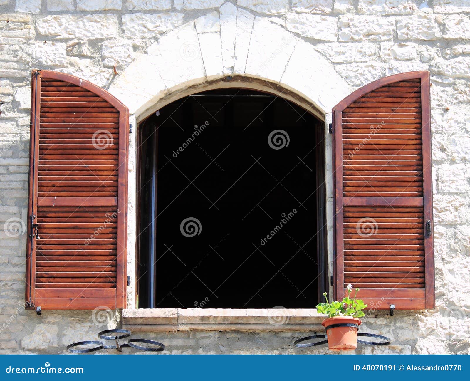 Arched window stock image. Image of view, arched, louvres - 40070191