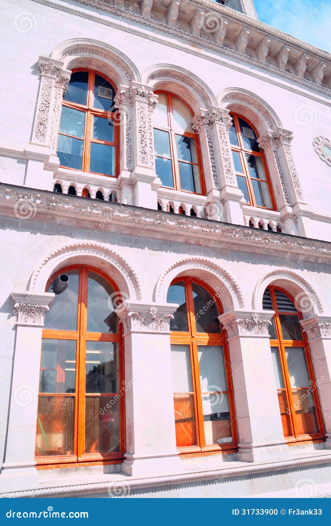 Arched Windows stock photo. Image of construction, design - 31733900