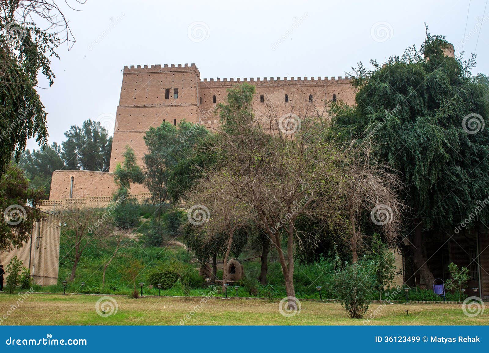 Archeological Castle in Susa Stock Image - Image of brick, asian: 36123499