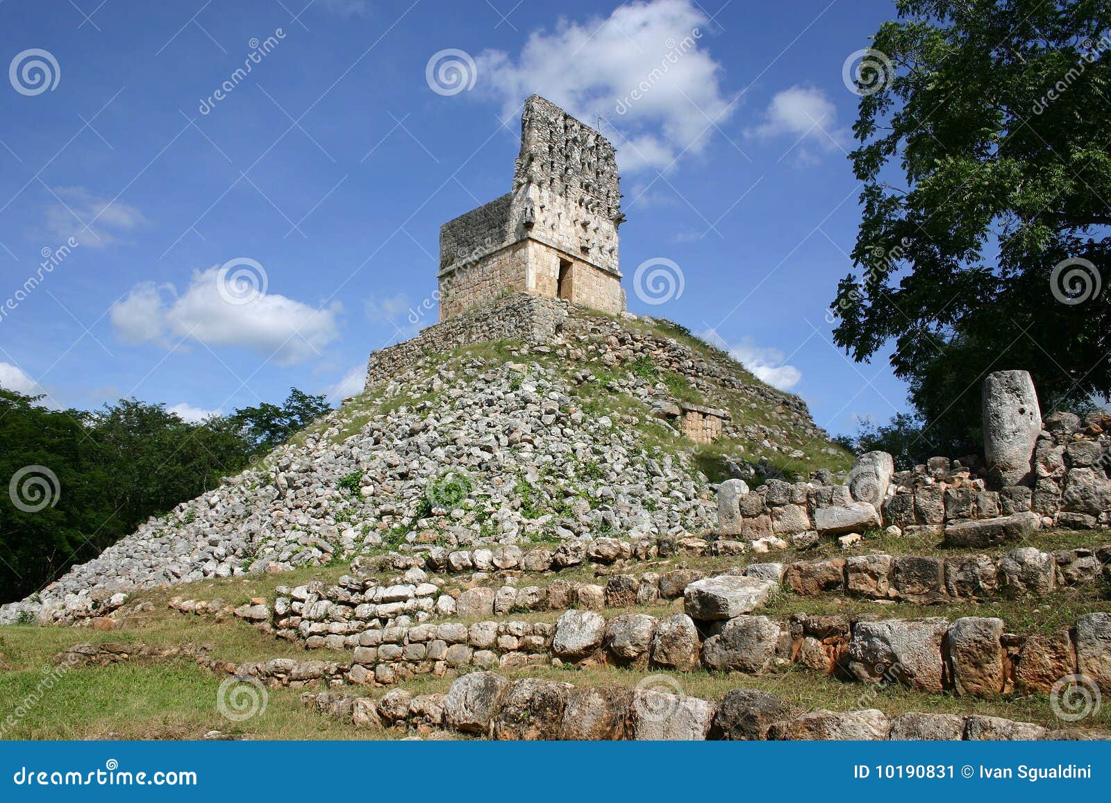 Archeological Site of Labna Stock Image - Image of destination ...