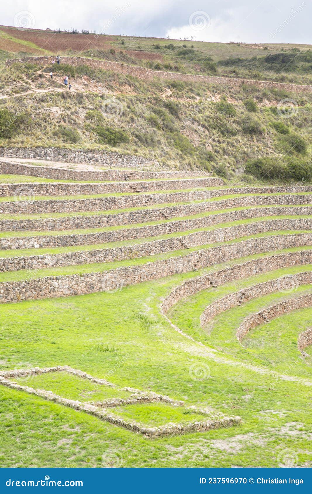 Archeological Site Moray in Cusco Peru. Stock Photo - Image of climatic ...