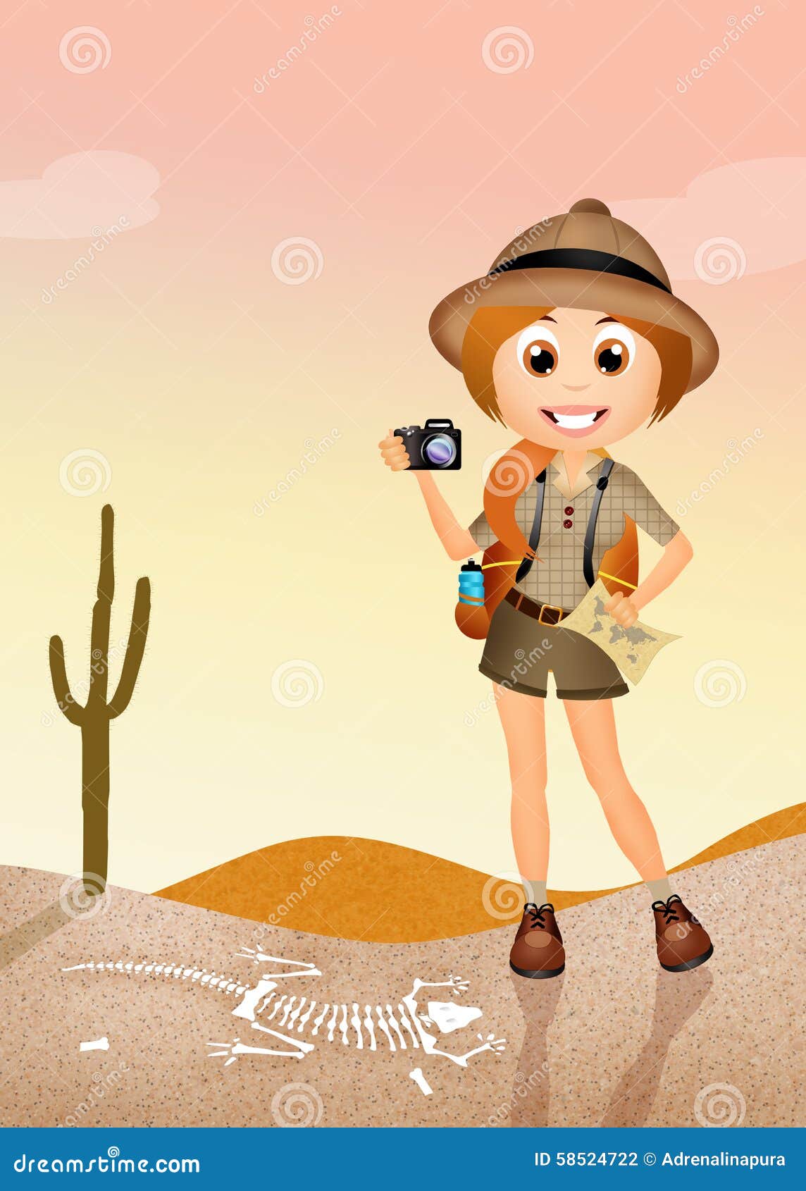 Archeologist Woman Found Ancient Jug, Scientist Exploring Archeological ...