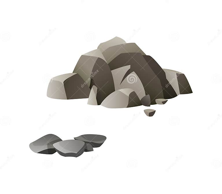 Archeology Cliff Rocks Composition Stock Vector - Illustration of icon ...