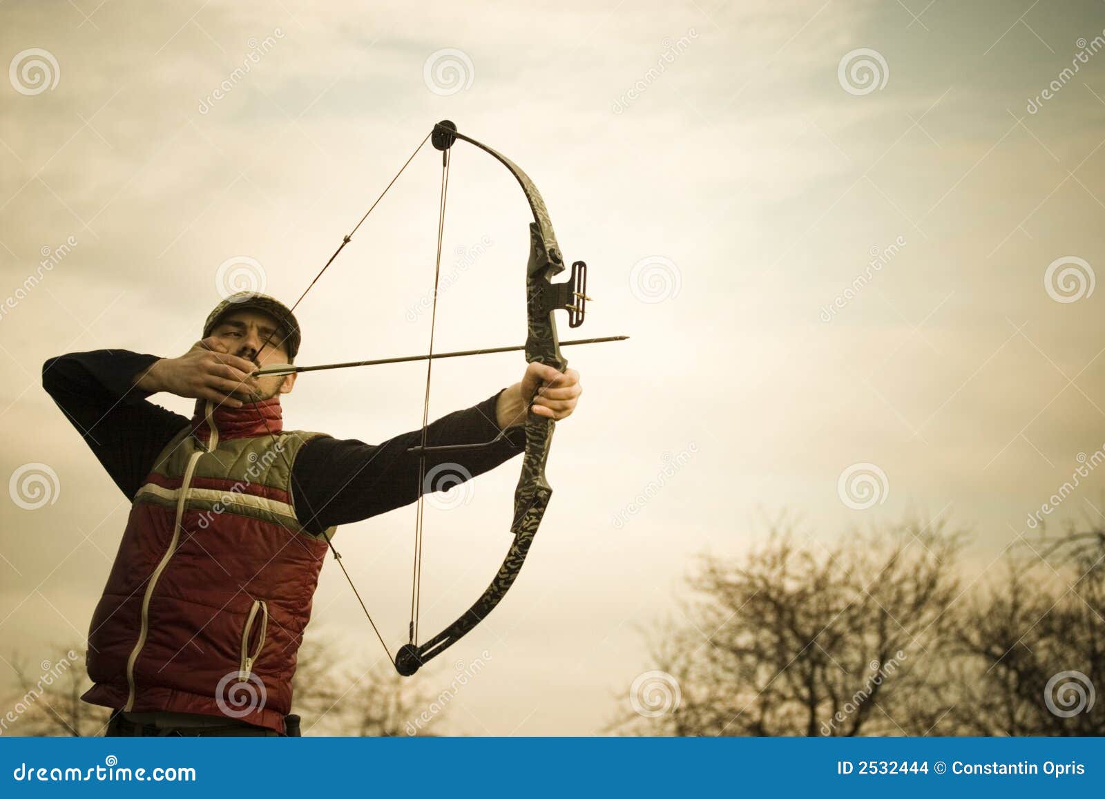 Archer stock photo. Image of activity, arrow, shooting - 2532444