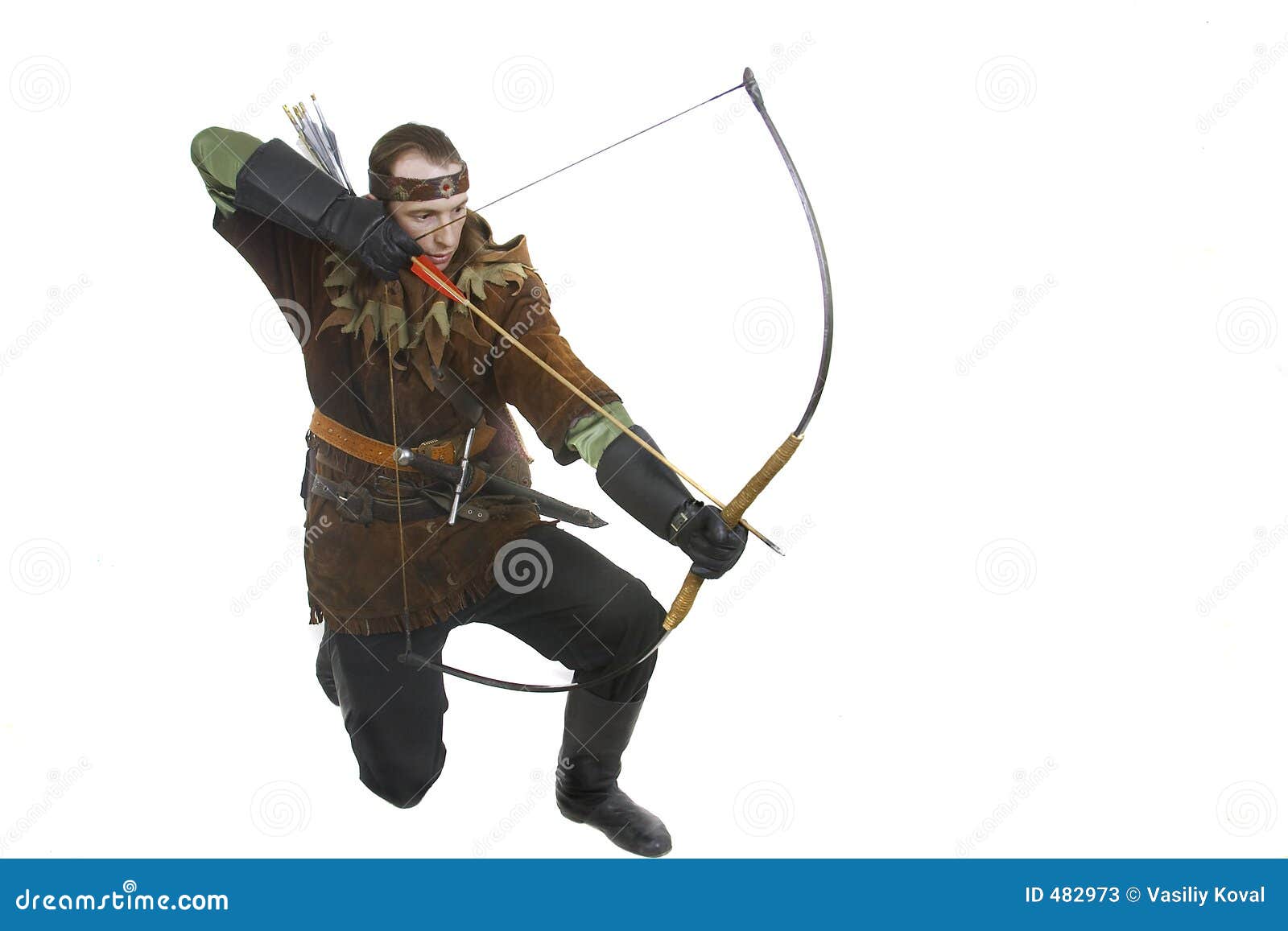 Archer stock image. Image of archer, knight, historical - 482973