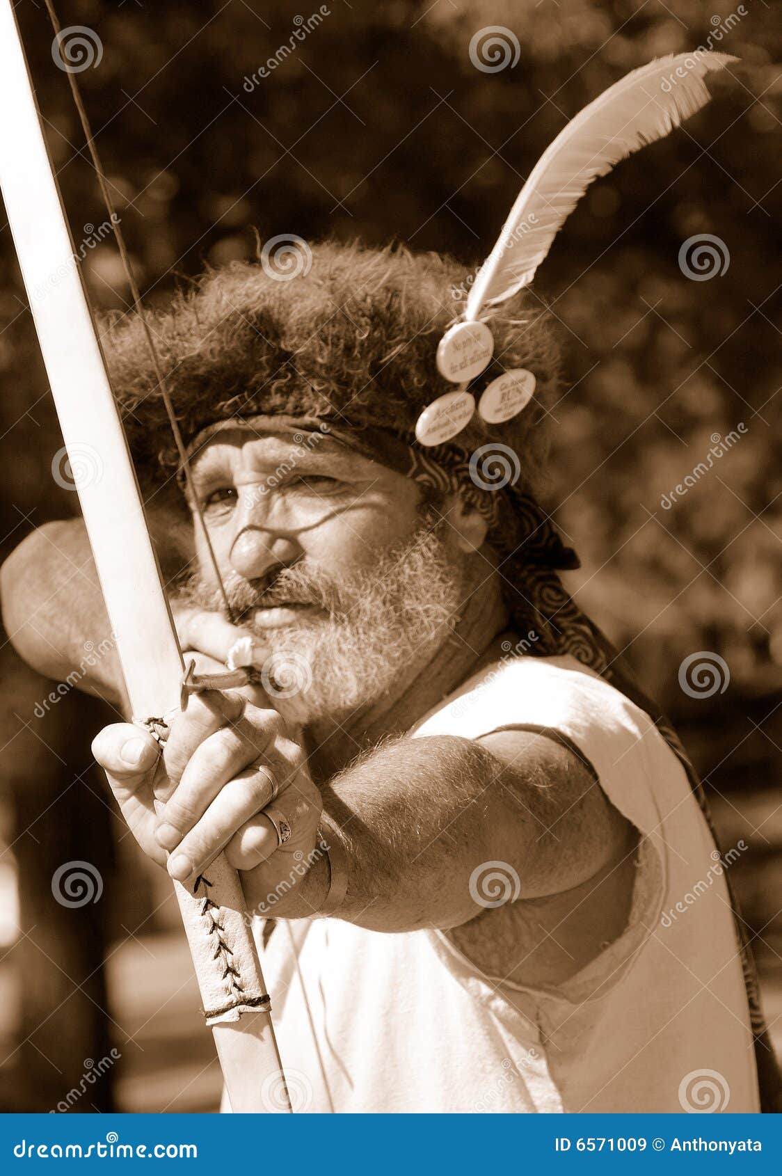 The Archer stock image. Image of person, target, summer - 6571009