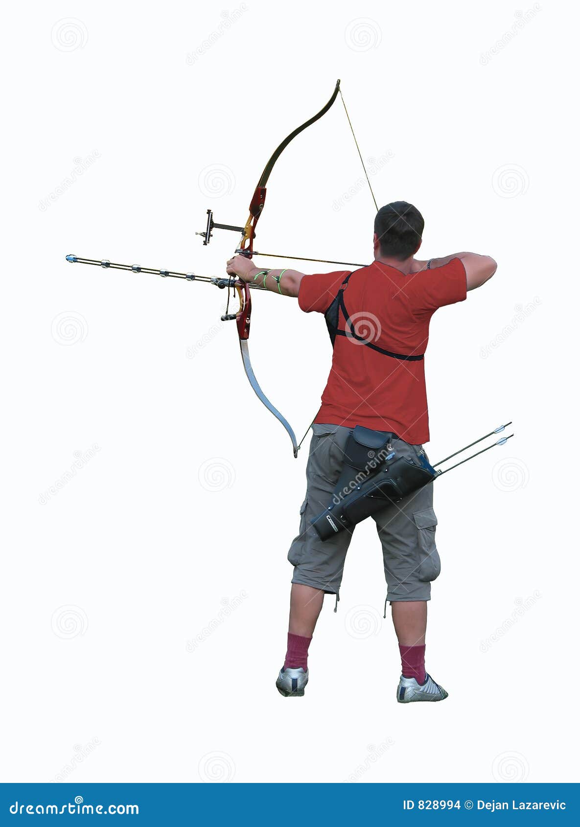 Archer stock photo. Image of archer, aiming, pulleys, patience - 828994
