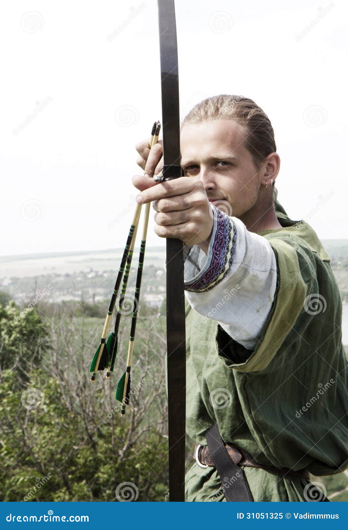 Archer stock image. Image of human, medieval, history - 31051325