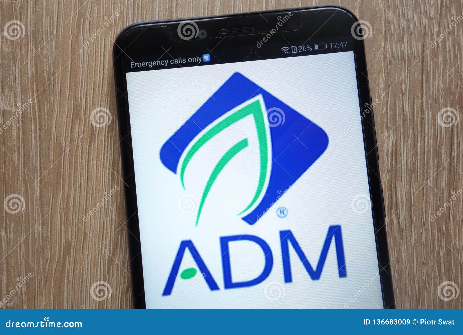 Archer Daniels Midland Logo Displayed on a Modern Smartphone Editorial ... Archer Daniels Midland Logo Displayed on a Modern Smartphone Editorial ...