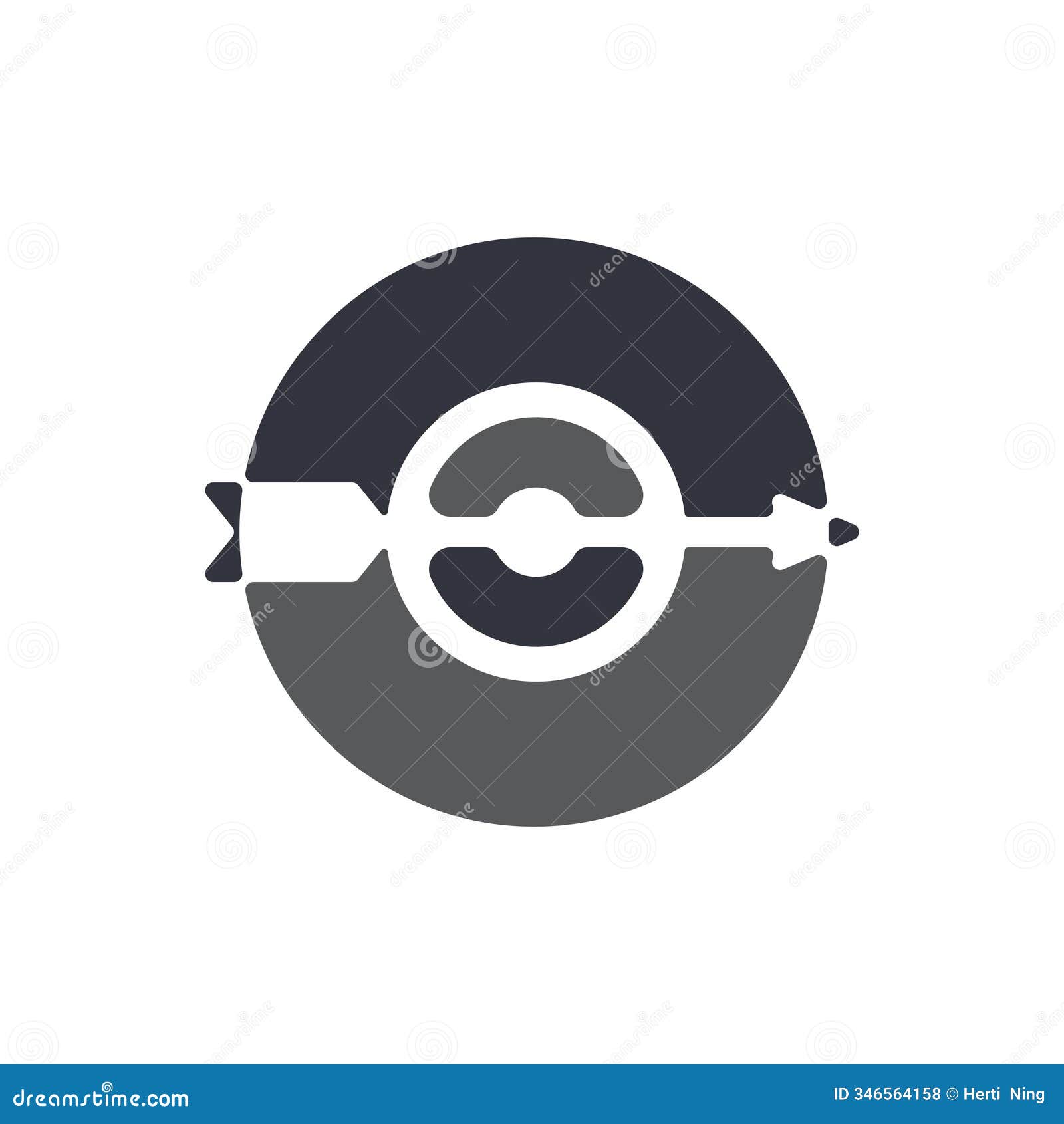 Archer Logo Template Icon stock vector. Illustration of mythology ...