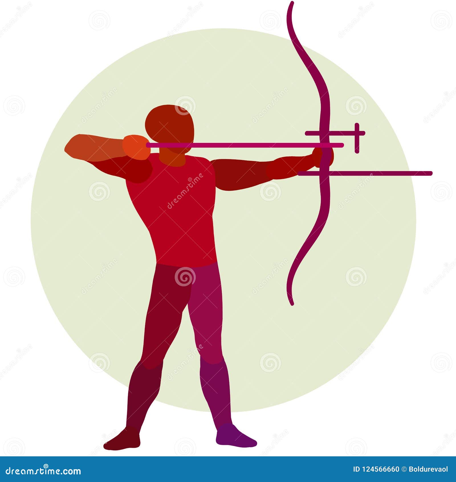 Archer. Vector Drawing | CartoonDealer.com #149461257