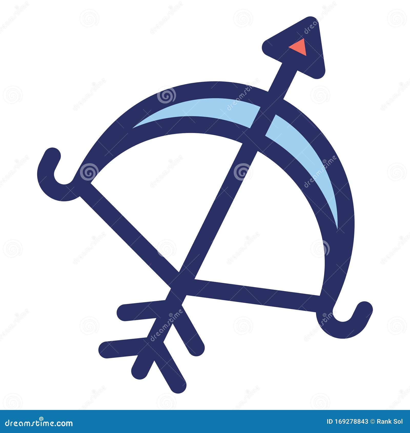 Archery, Arrow Isolated Vector Icon Which Can Easily Modify or Edit ...