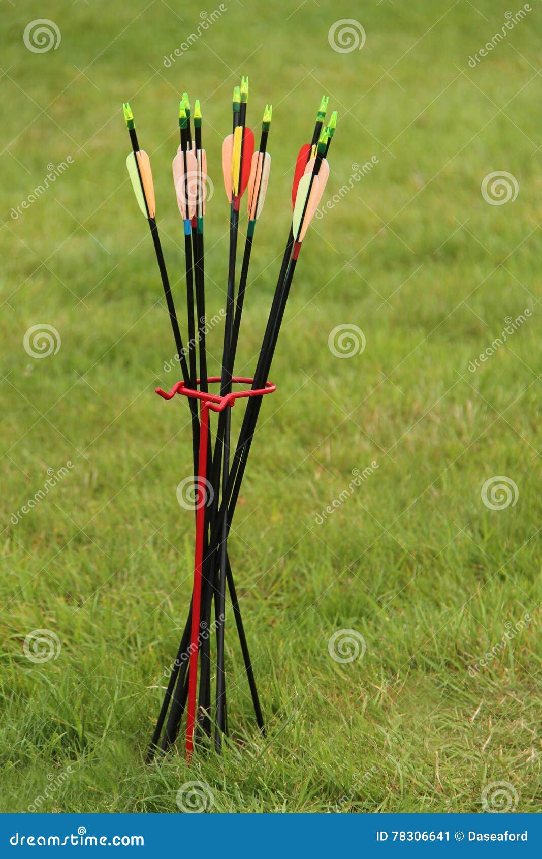 Archery Arrows. stock image. Image of dart, archery, fire - 78306641