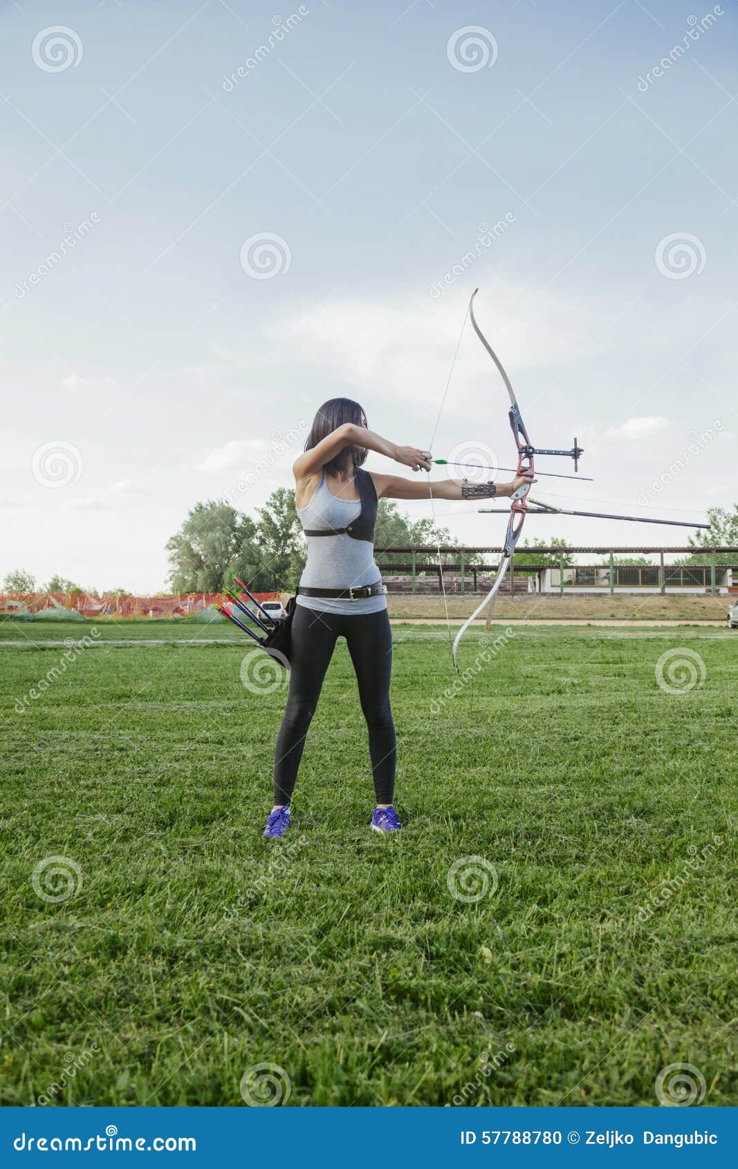 Archery stock photo. Image of focusing, nature, sport - 57788780