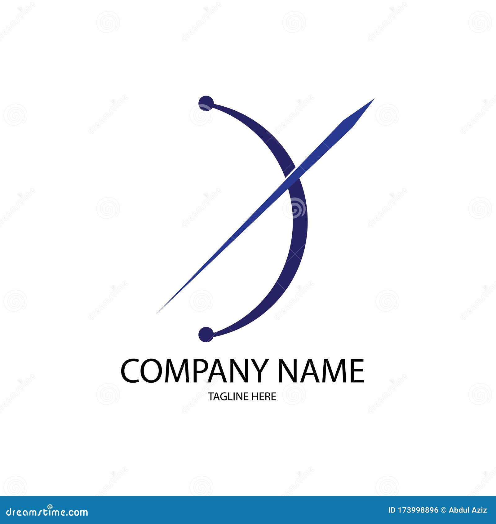 Archery logo vector stock vector. Illustration of accuracy - 173998896