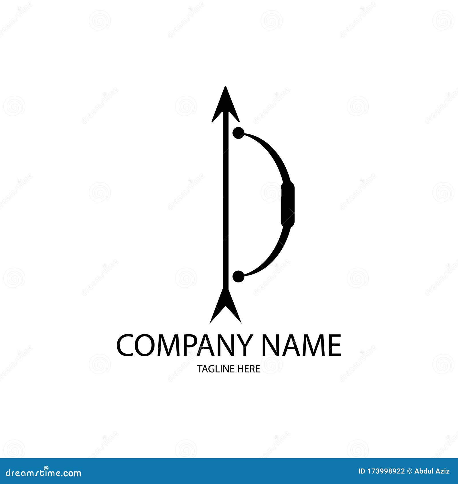 Archery logo vector stock vector. Illustration of accuracy - 173998922