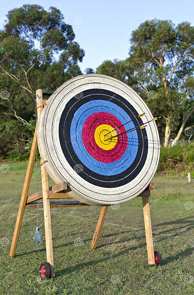Archery Shooting Target stock photo. Image of target - 23649924