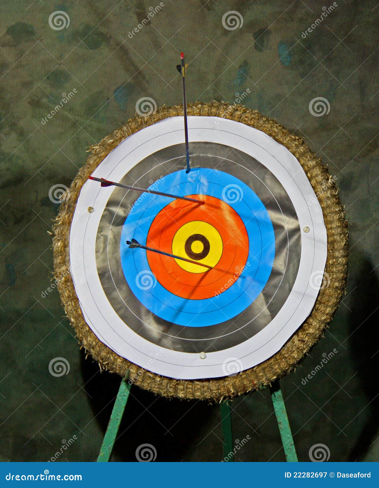 Archery Target. stock image. Image of face, bullseye - 22282697